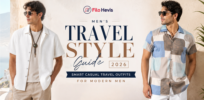 Men’s Travel Style Guide 2026: Smart Casual Travel Outfits for Modern