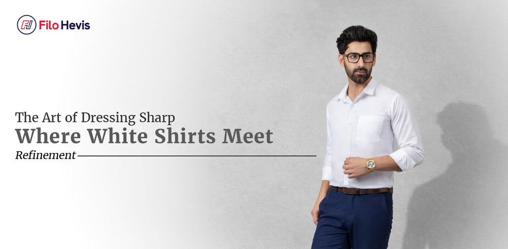 The Art of Dressing Sharp: Where White Shirts Meet Refinement