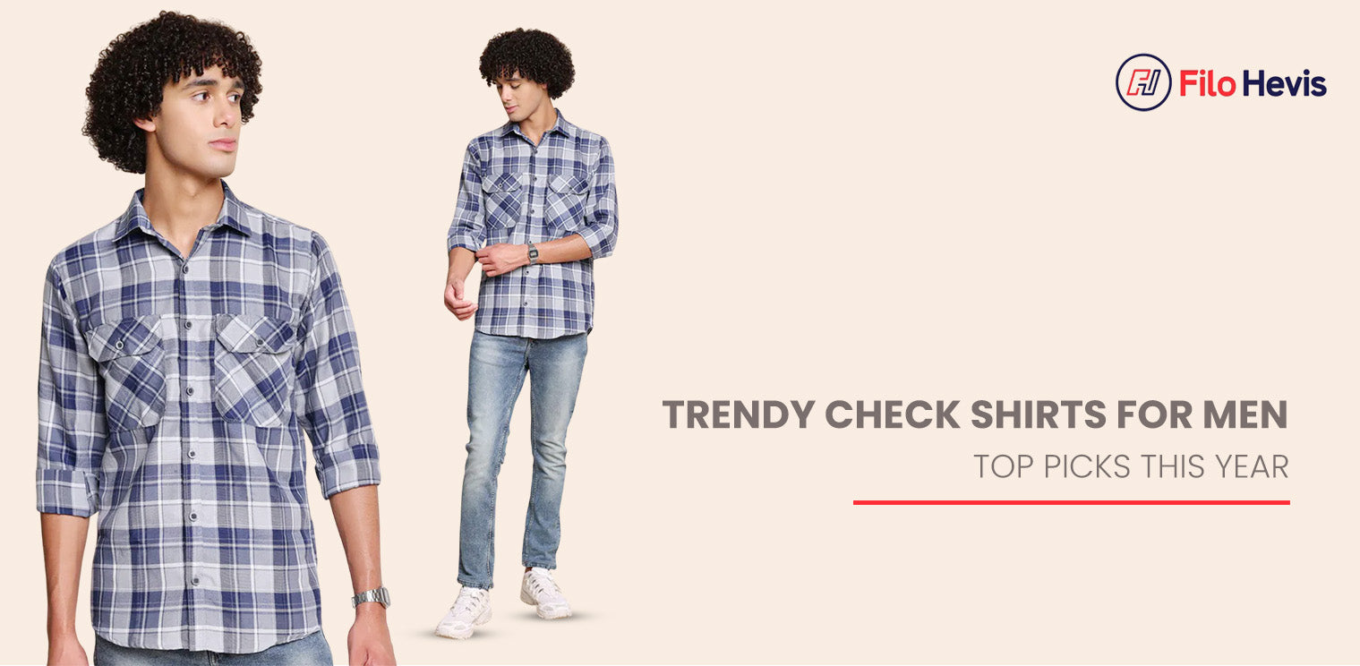 Trendy Check Shirts for Men: Top Picks This Year